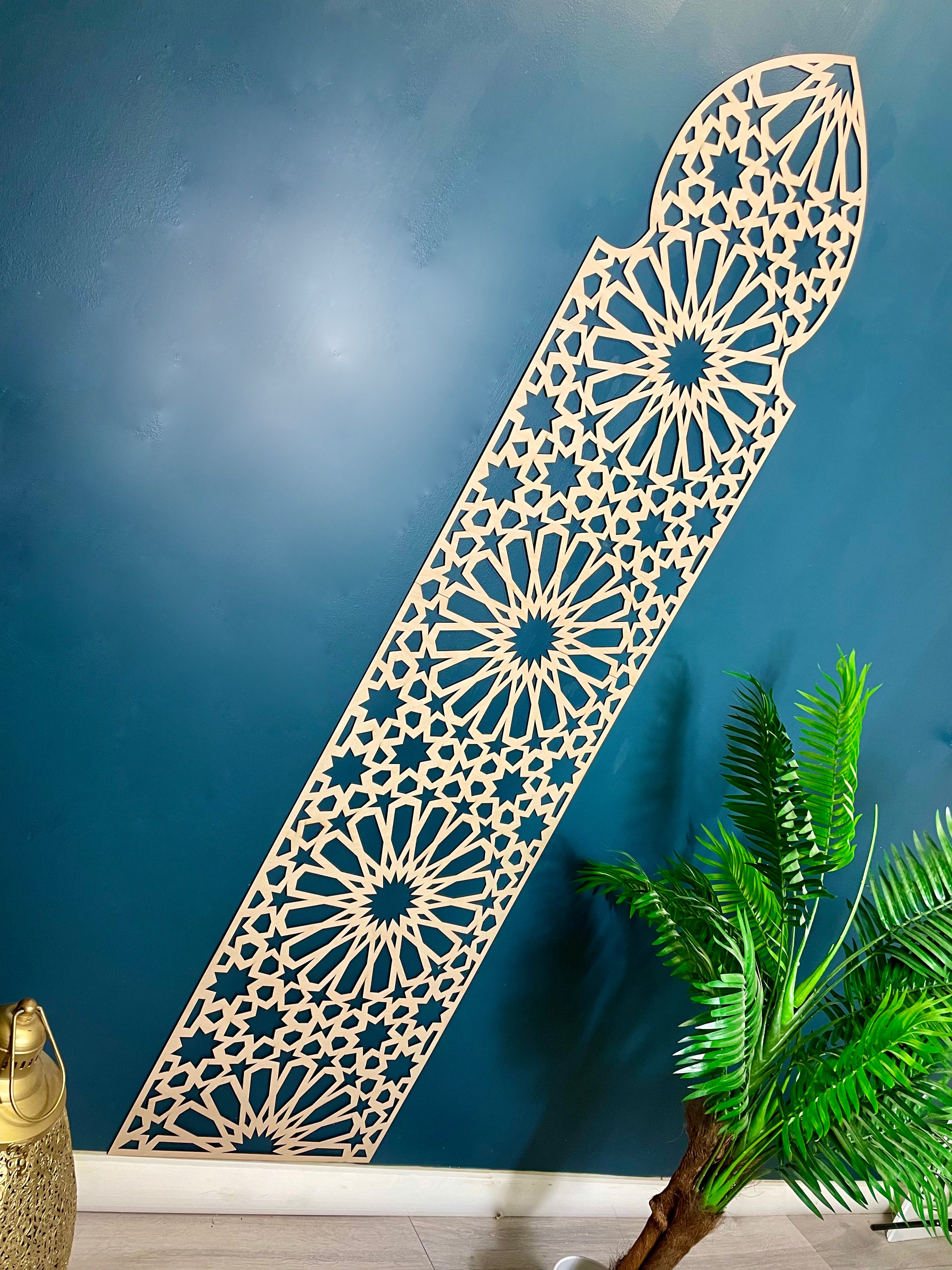 Decorative Wall Panel Geometrical Pattern | Moroccan Arch Panel - MoroDeco