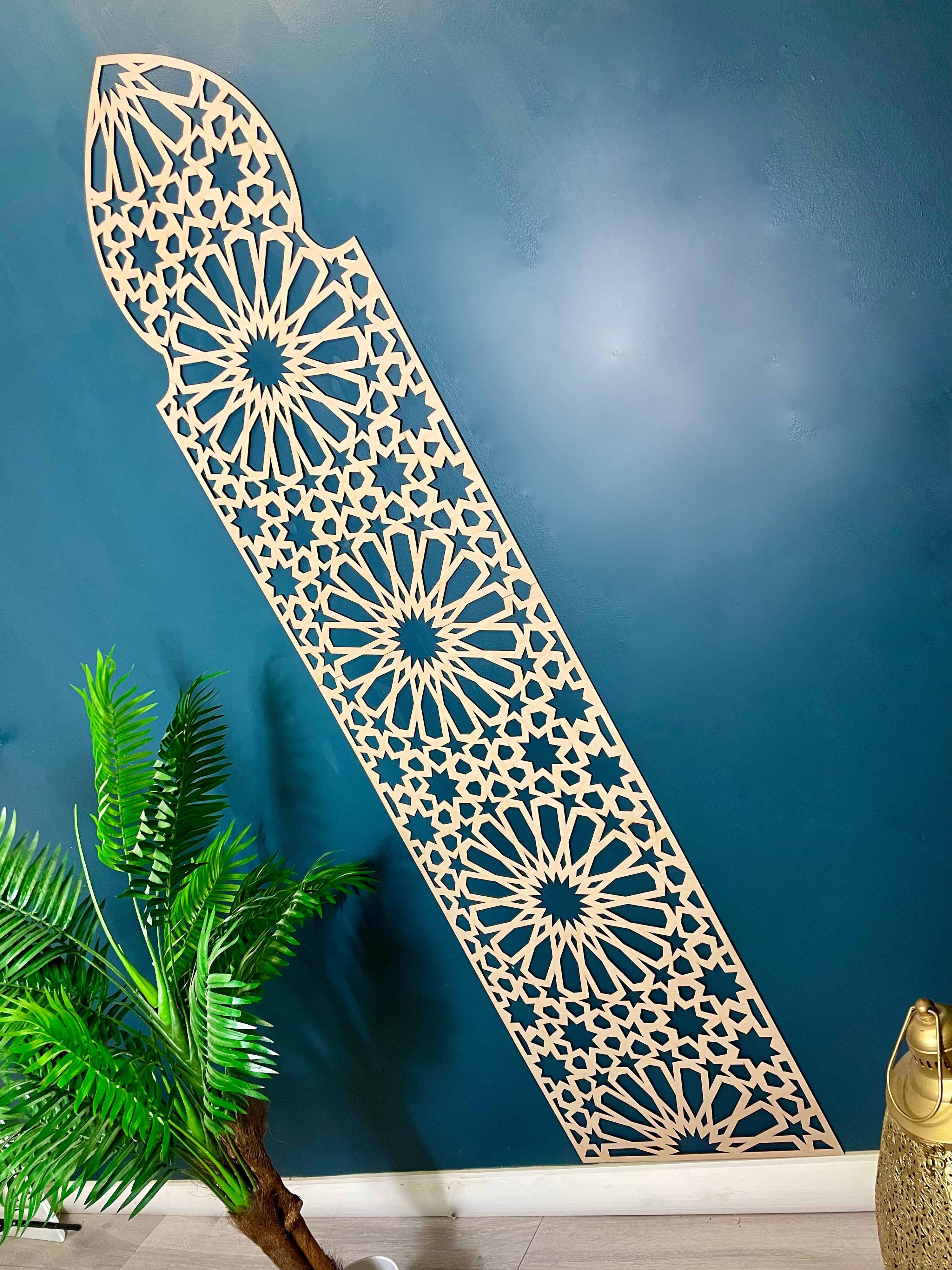 Decorative Wall Panel Geometrical Pattern | Moroccan Arch Panel - MoroDeco
