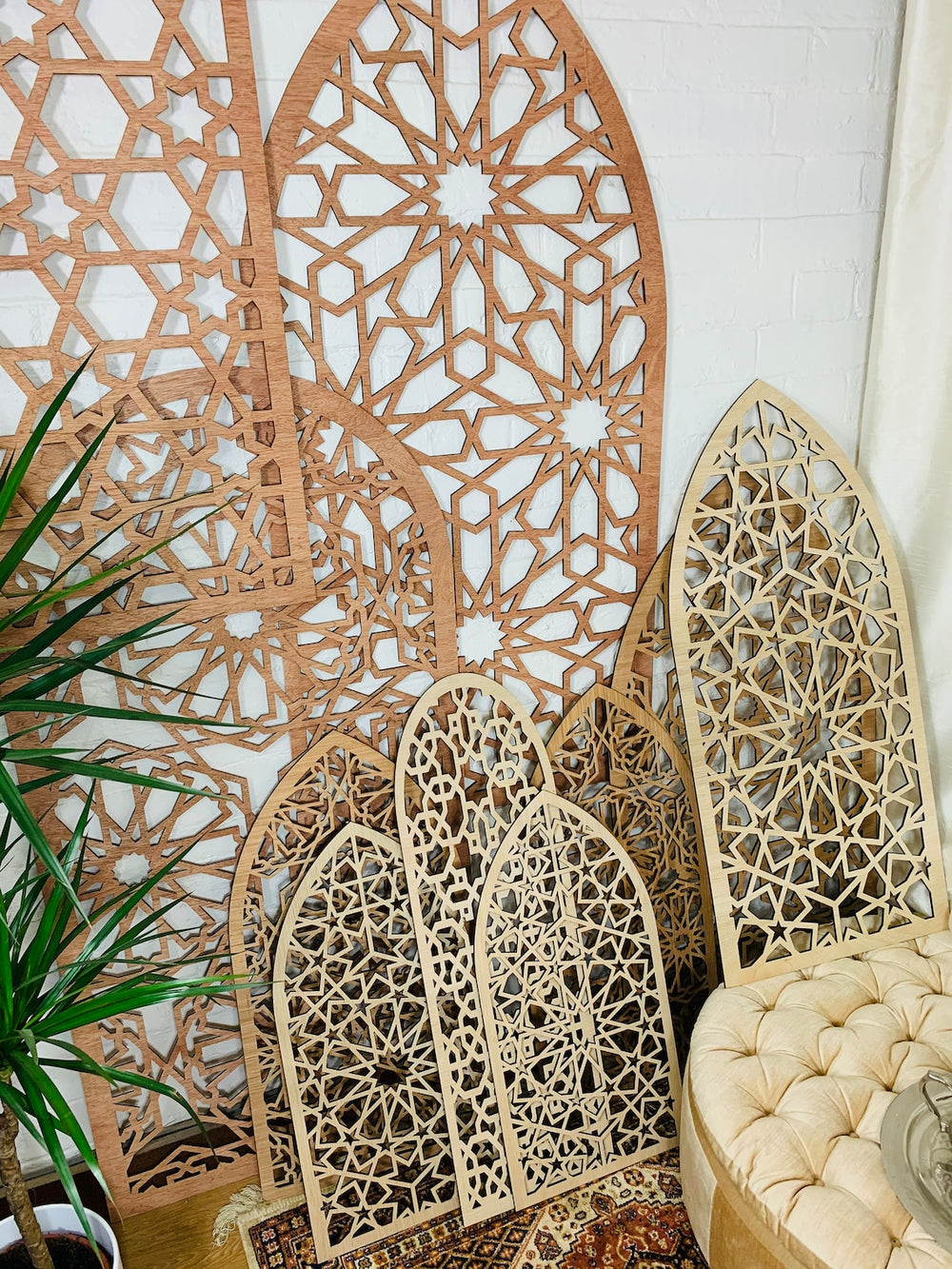 Large Moroccan Decorative wood panels| Moroccan Furniture Store - MoroDeco