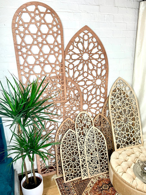 Large Moroccan Decorative panels | Moroccan Arch Panels - MoroDeco