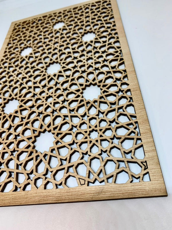 Large Moroccan Decorative wood panels | Moroccan Geometrical Panels ...