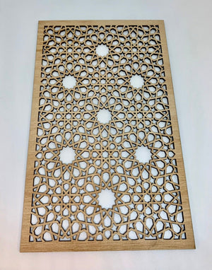 Large Moroccan Decorative wood panels | Moroccan Geometrical Panels ...