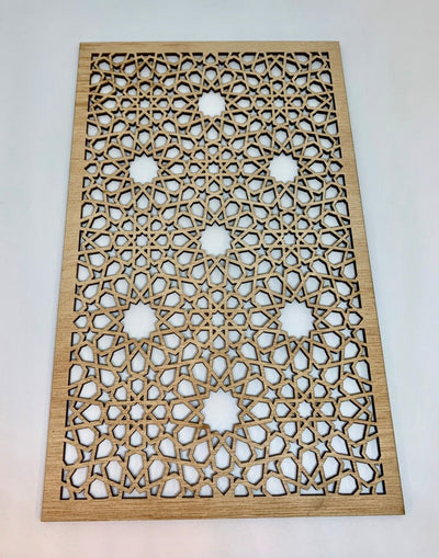 Large Moroccan Decorative wood panels | Moroccan Geometrical Panels ...