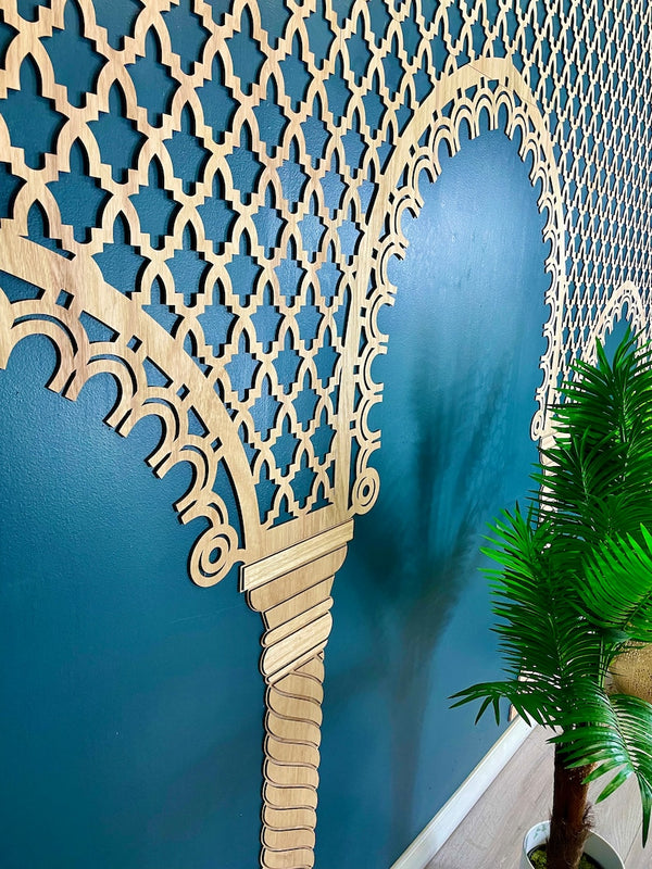 Triple Arched Panels Designed|Best Moroccan Arched Panels Design in Uk ...