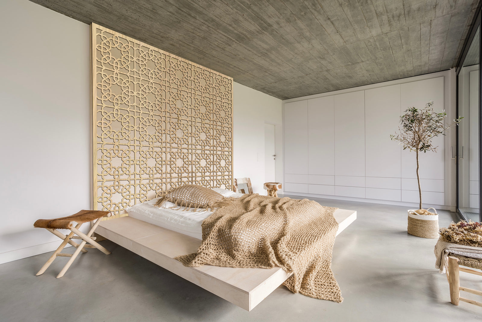 Moroccan Bedroom Headboard Panel for Stunning Decor - MoroDeco